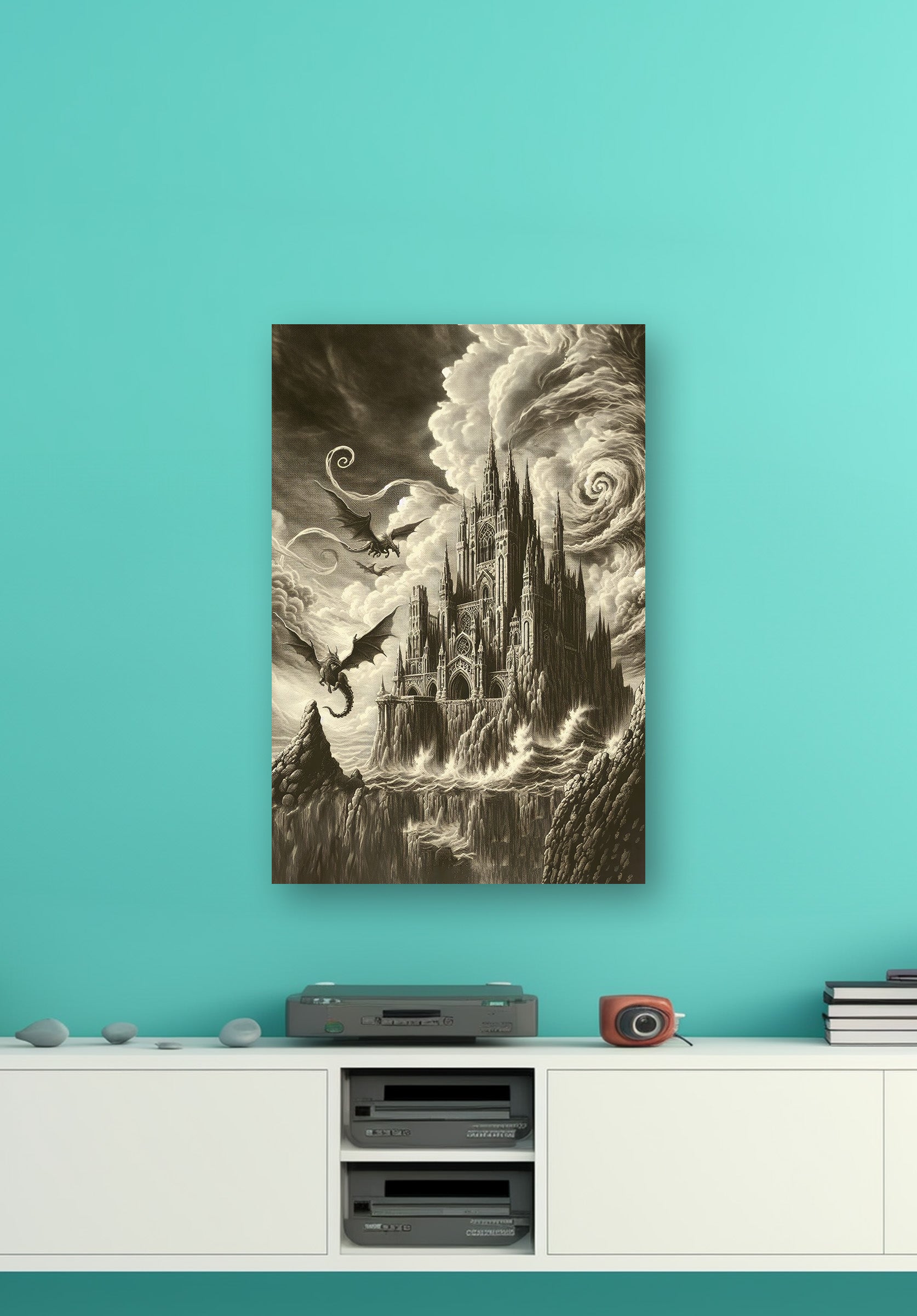 The Crumbling Castle - Wall Poster – Eldinwall